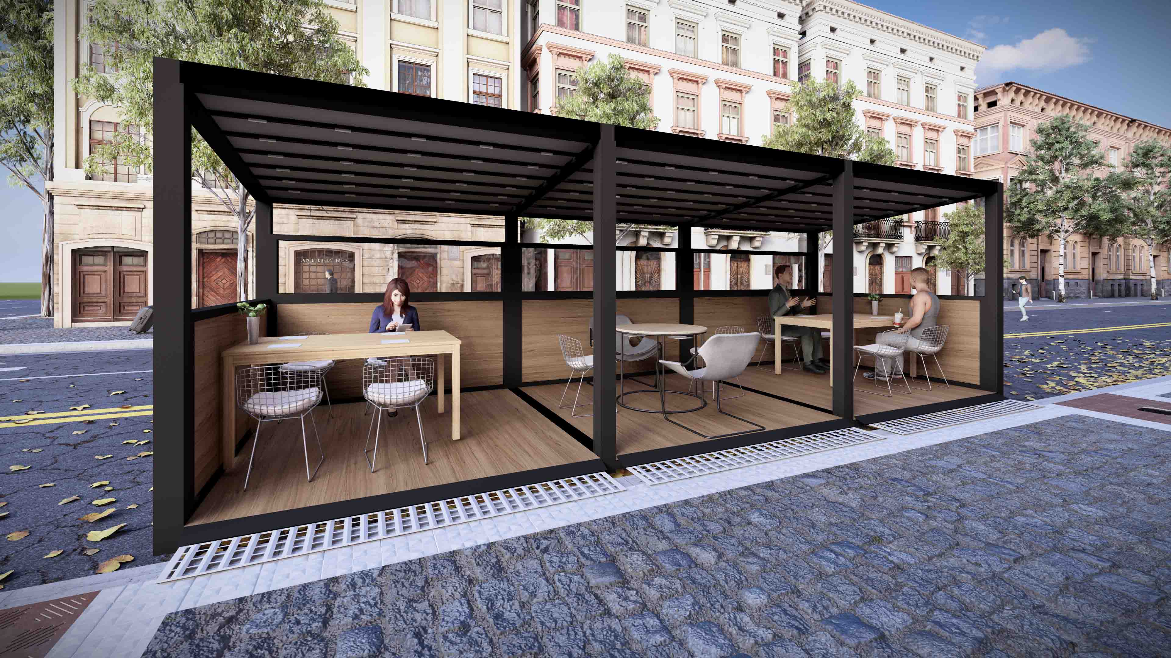 Products – Models – Outdoor Dining Seats